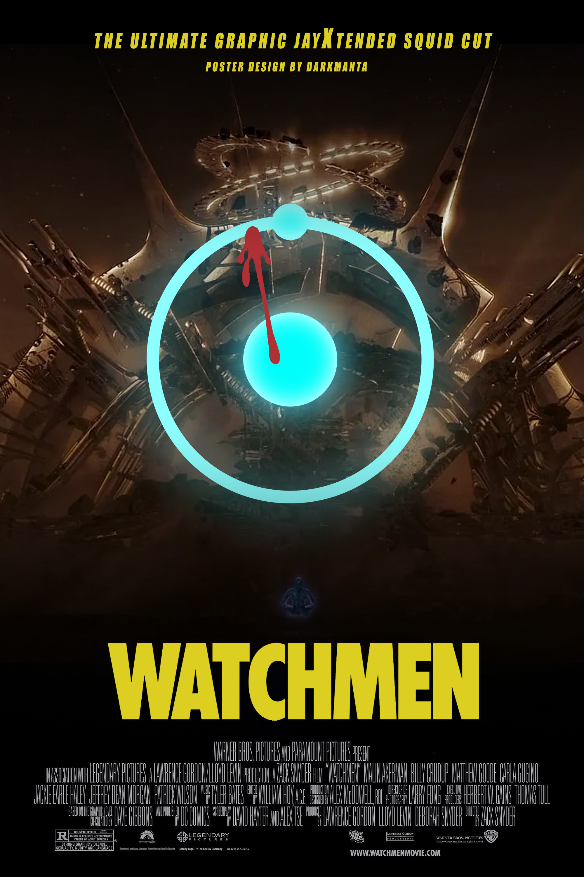 WATCHMEN: The Ultimate Graphic JayXtended Squid Cut (Open Matte ...