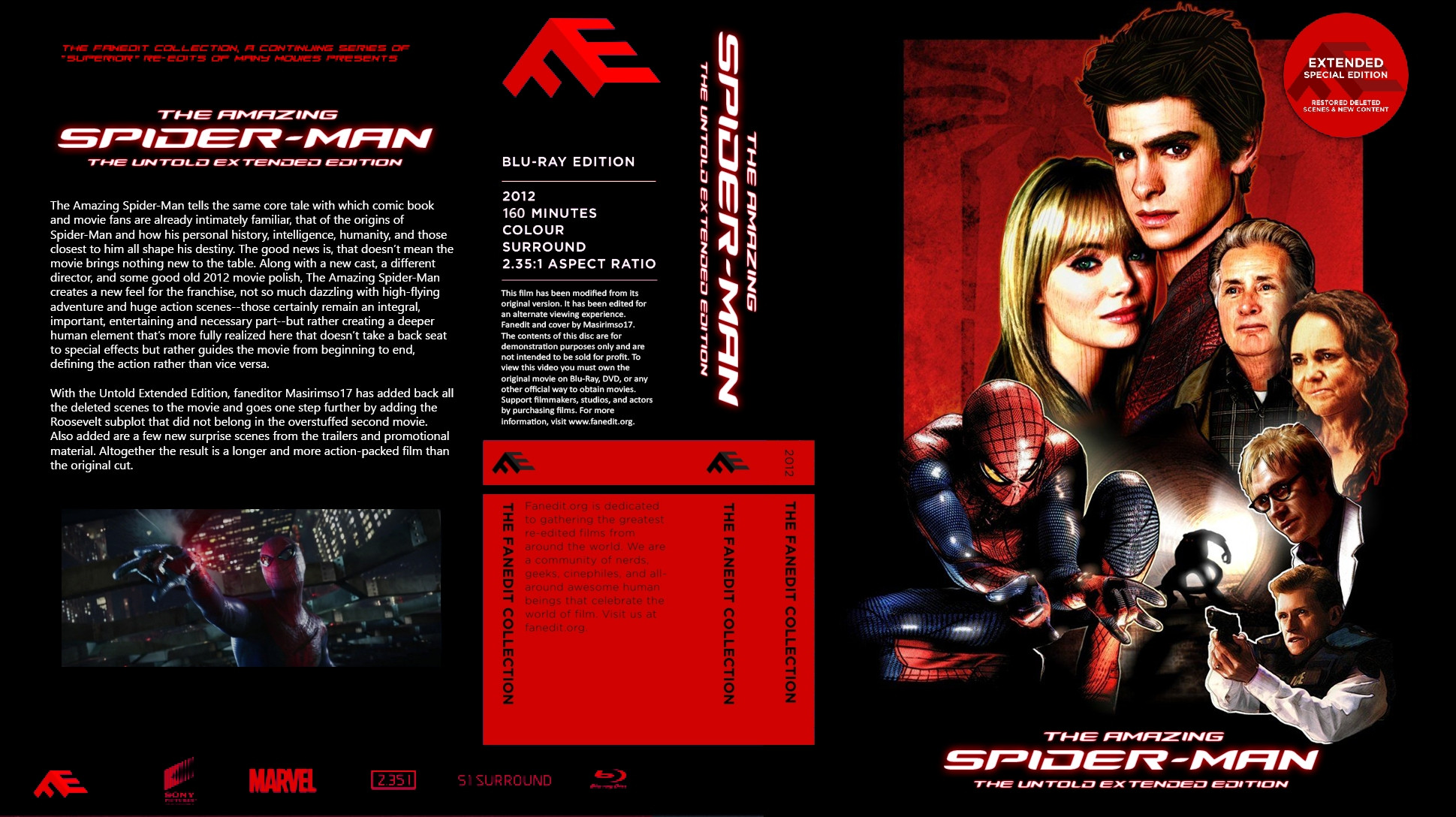 Amazing Spider-Man, The: The Untold Extended Edition - Fanedit.org