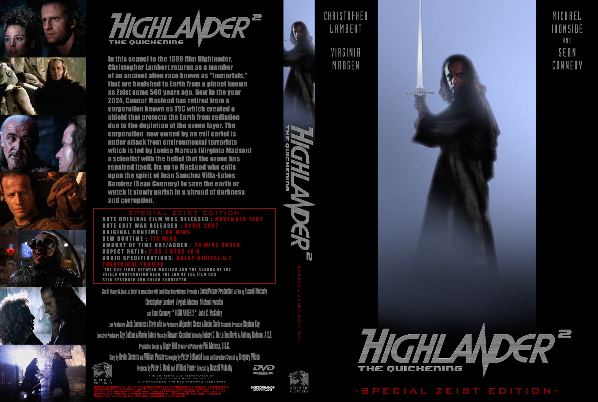 Highlander II: The Quickening – The Special Zeist Version - Fanedit.org