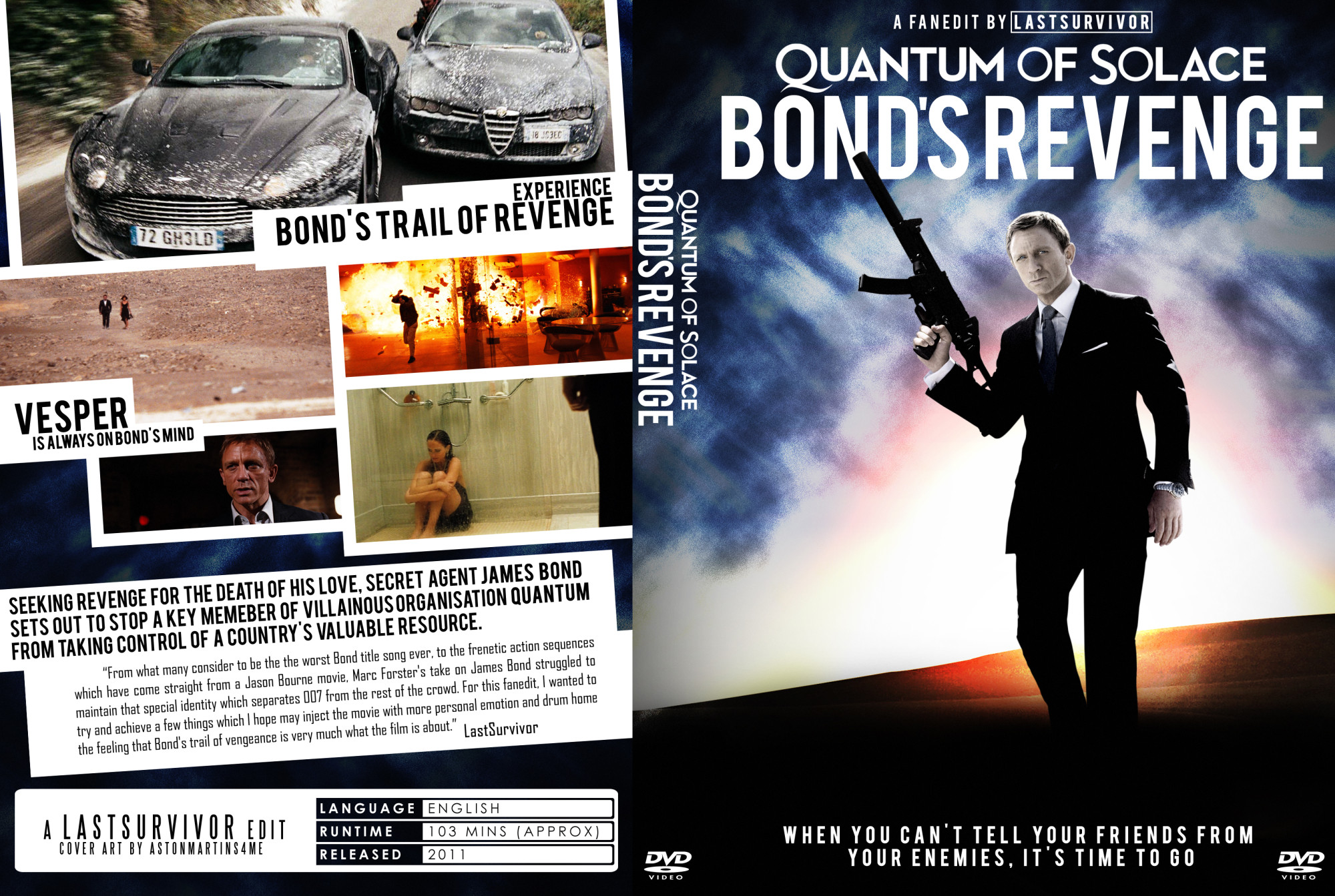 Quantum Of Solace Dvd Cover